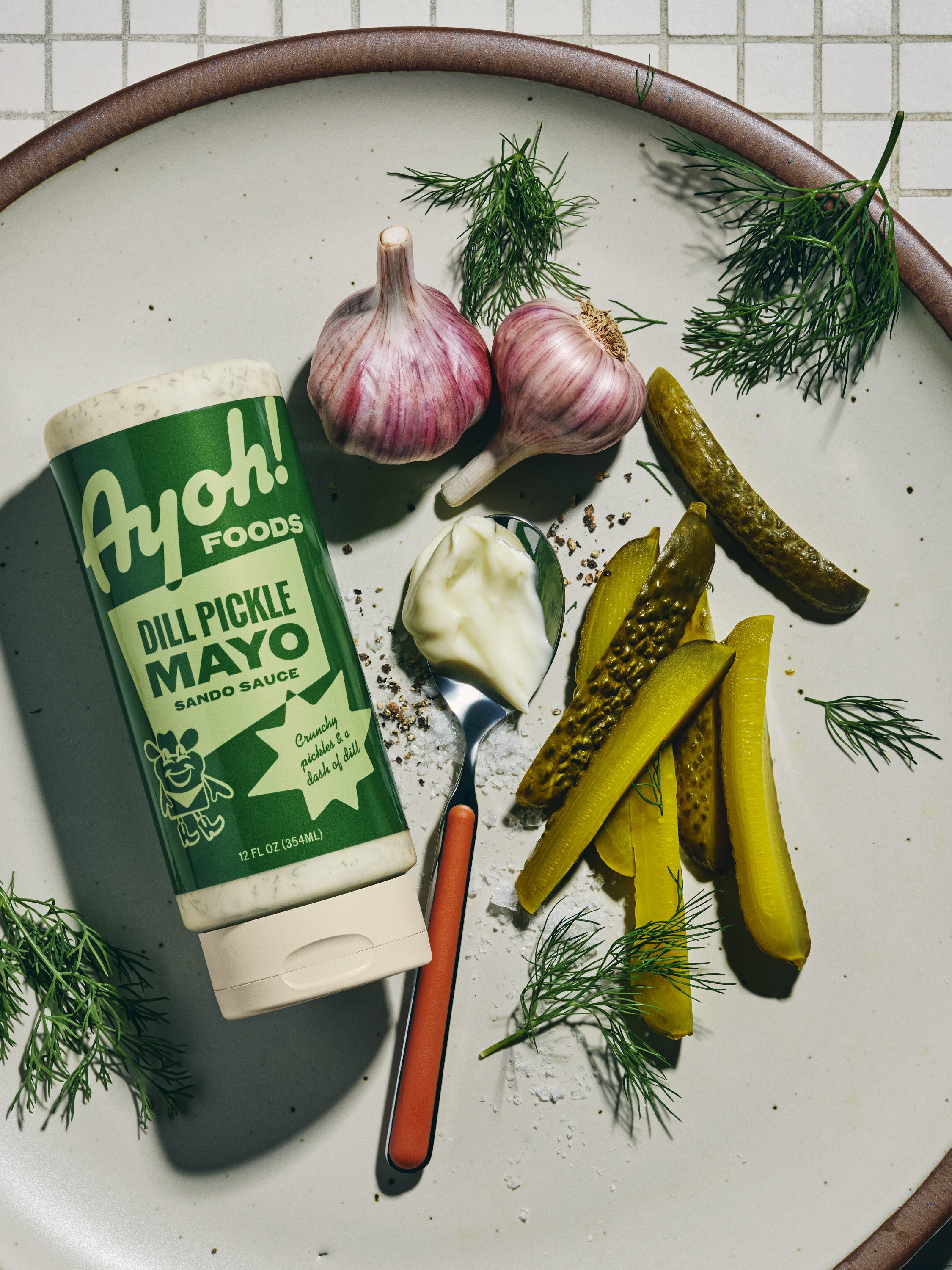 Dill Pickle Mayo | Tangy Mayo by Molly Baz | Ayoh!